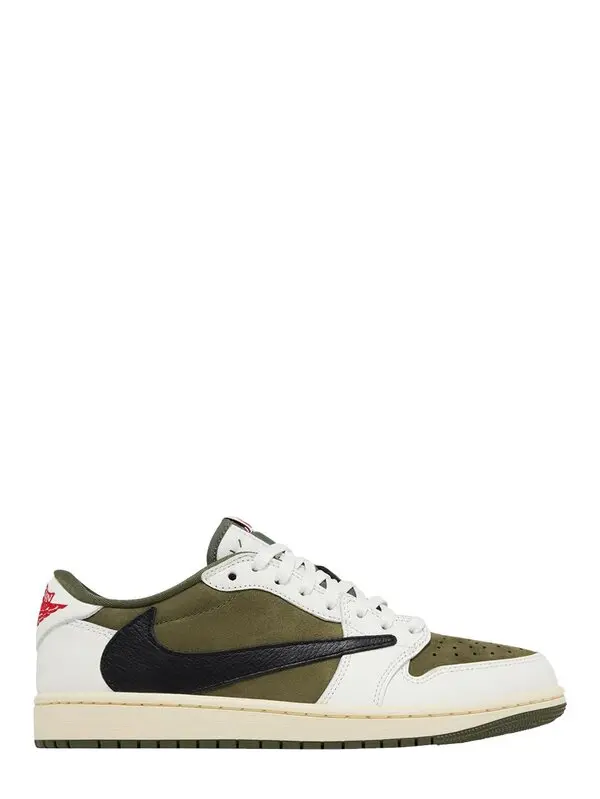 JORDAN Travis Scott X 1 Retro Low Og Sp 'reverse Olive / Medium Olive' Sample - Green