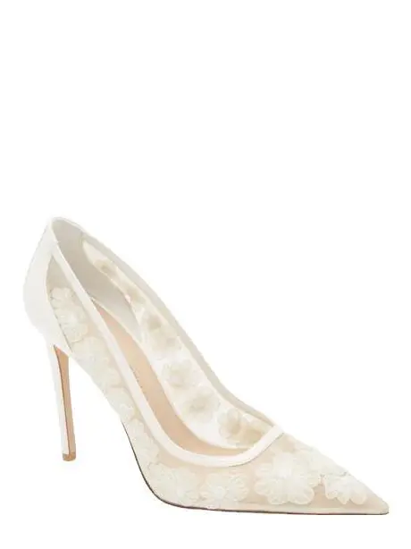 STUART WEITZMAN Power 100 Pump - Cream.