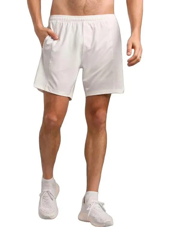 RHONE Backspin 7-inch Lined Shorts - Bright White