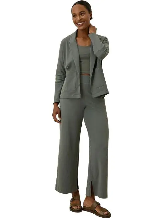 PACT Organic Cotton Relaxed Blazer - Castor Grey