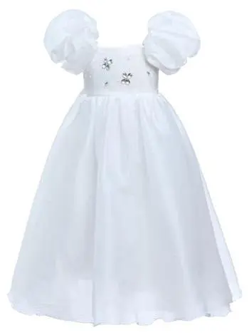 TULLEEN Janelle Applique Gown - White