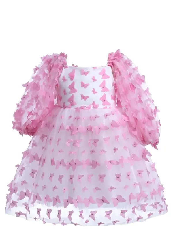 TULLEEN Bell Mariposa Dress - Pink