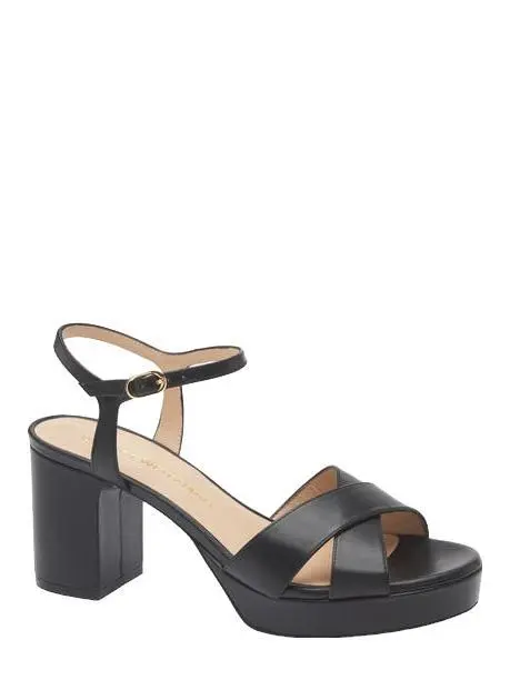 STUART WEITZMAN Dayna Platform Sandals - Black