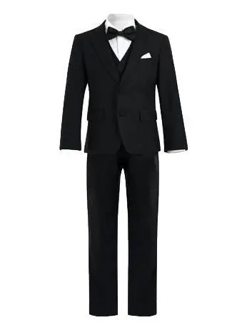 MOUSTACHE Peak Lapel Tuxedo Set - Black