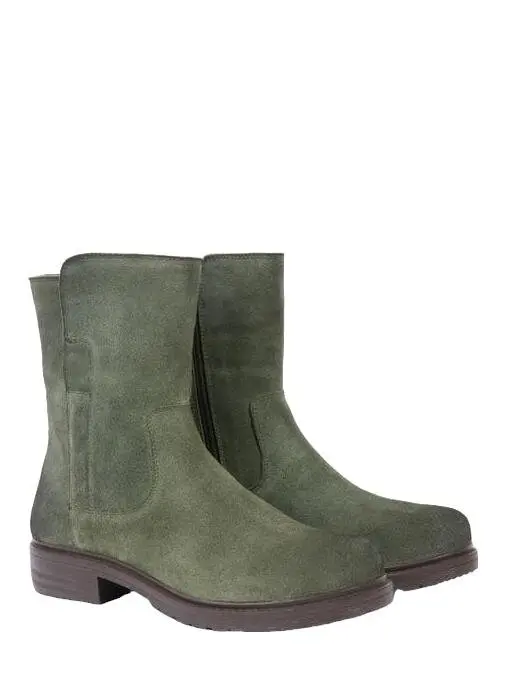 CELTIC & CO. Essential Leather Ankle Boots - Olive