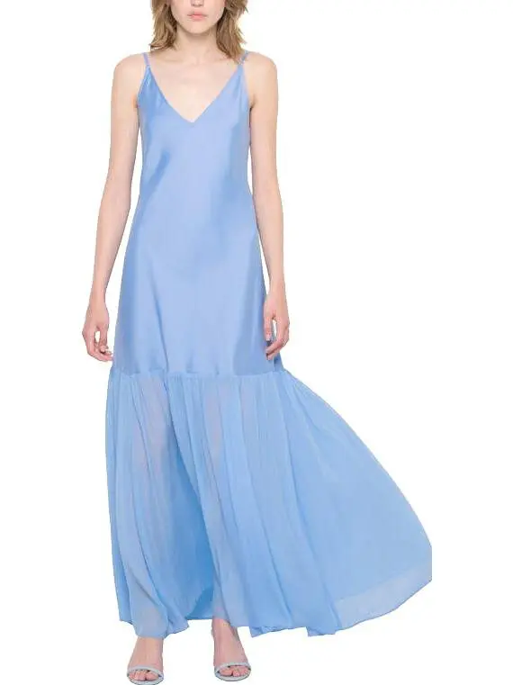 AS By DF As B Y Df Provence Dress - Provence Blue
