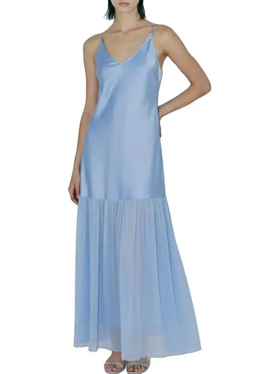AS By DF As B Y Df Provence Dress - Provence Blue