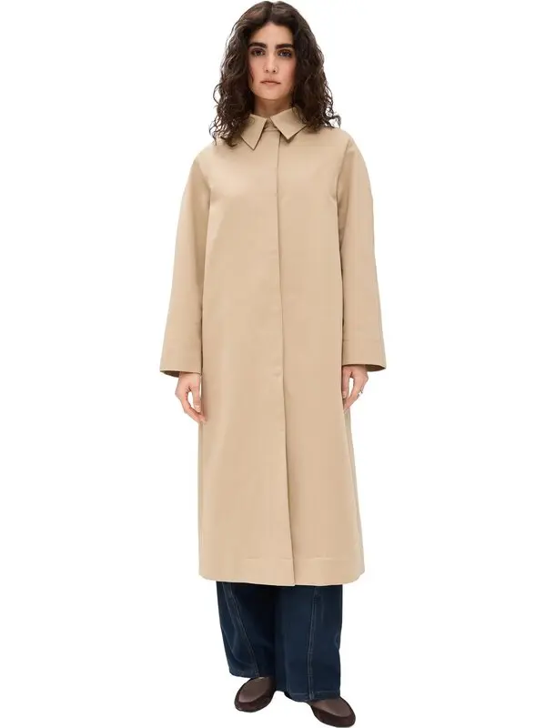 Vince Utility Trench Coat - Sandbar