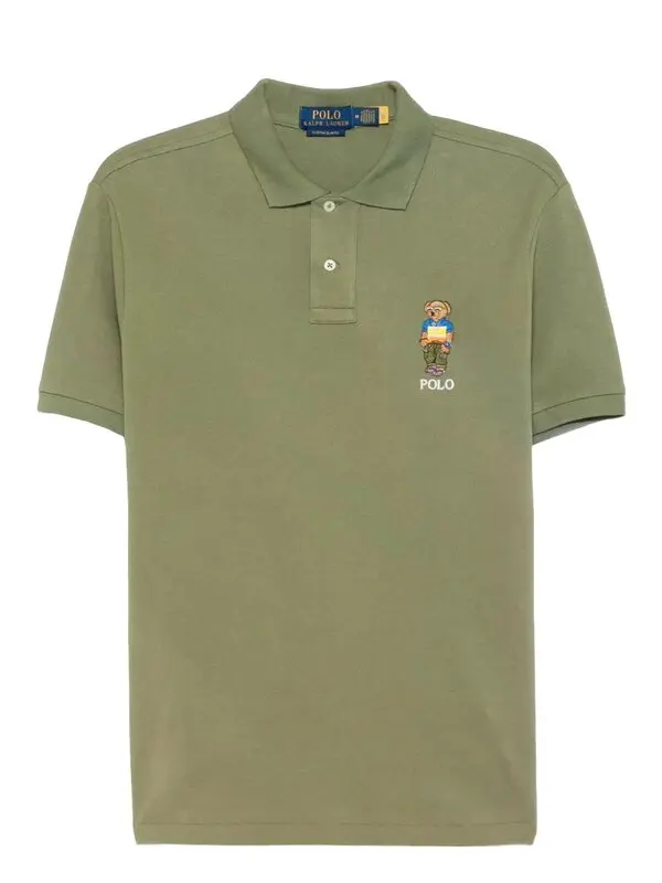 Polo Ralph Lauren Piqué-weave Polo Shirt - Green