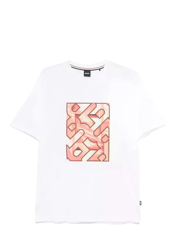 BOSS Logo-print T-shirt - White