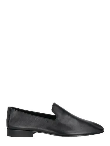 Sandro Leather Loafers - Black