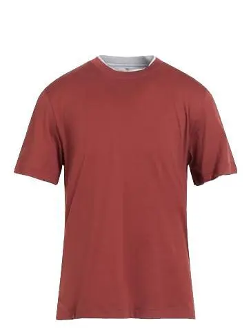 Brunello Cucinelli T-shirt Mauve Size Cotton - Red