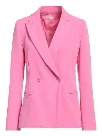 LIU •JO Double-breasted Blazer - Pink