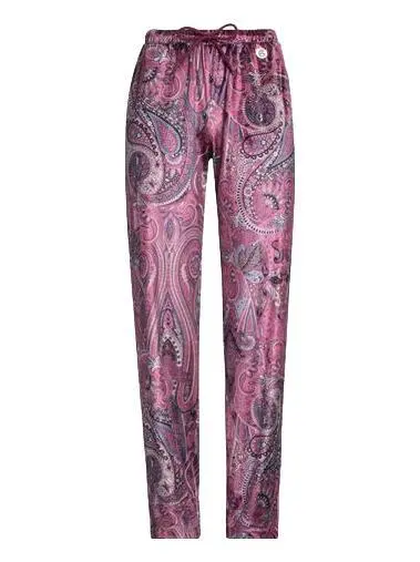 GAËLLE PARIS Straight-leg Paisley Print Pants - Purple