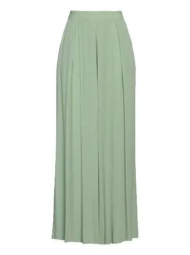 CAMICETTASNOB Wide-leg Crepe Pants - Sage Green