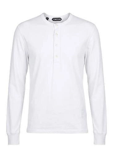 TOM FORD T-shirt Ivory Size Lyocell, Cotton - White
