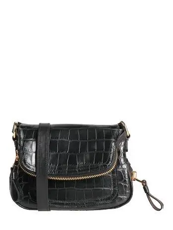 TOM FORD Cross-body Bag In Calfskin - Black