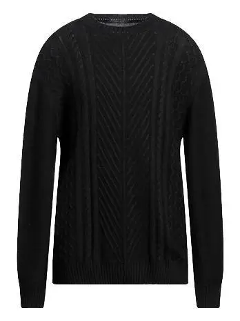 LOW BRAND Knitted Sweater - Black