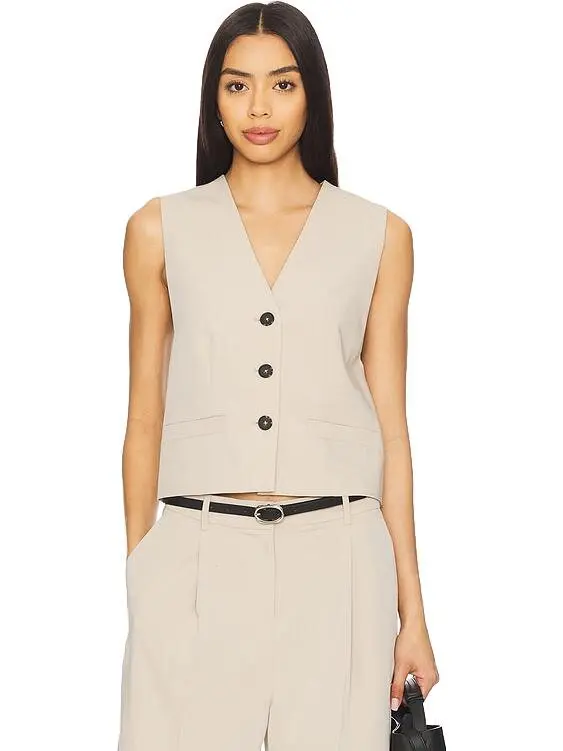 EAVES Carsyn Vest Top - Beige