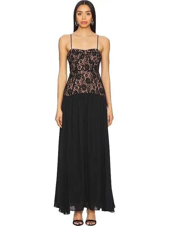 Cami Nyc Corsica Maxi Dress - Black