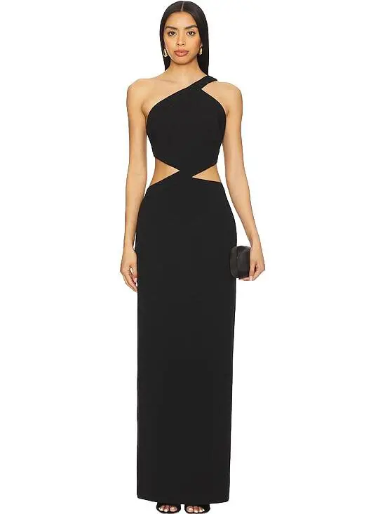 Misha Collection Drew Gown - Black