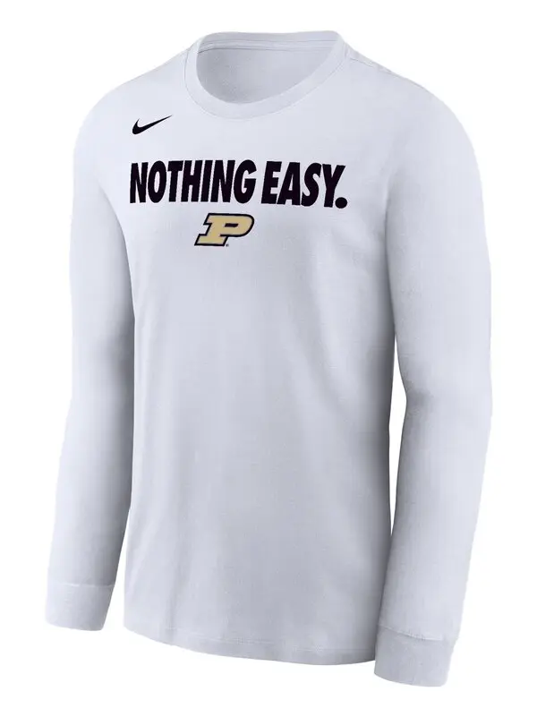 Nike Purdue College Long-sleeve T-shirt - White