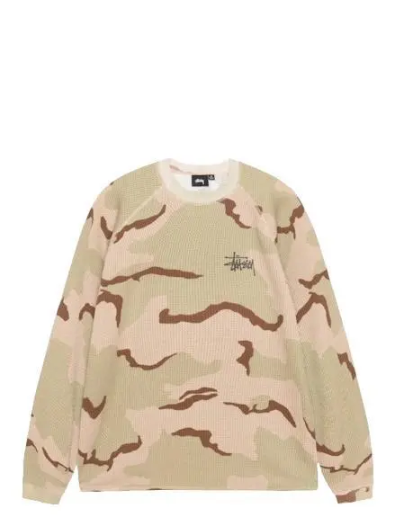 StÜssy Basic Thermal - Sand Camo