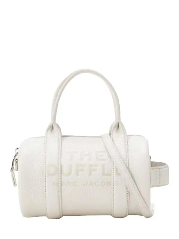 Marc Jacobs The Leather Mini Duffle - White