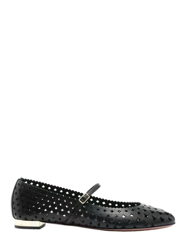 AQUAZZURA Amourose Ballet Flats - Black
