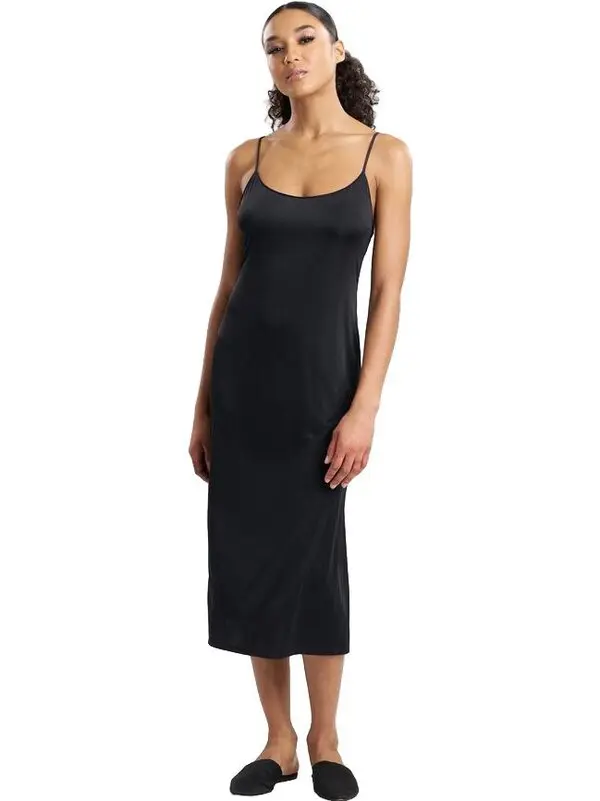 Natori Body Doubles Slip Dress - Black