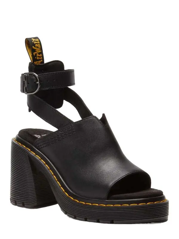 Dr. Martens Millee Leather Sandals - Black