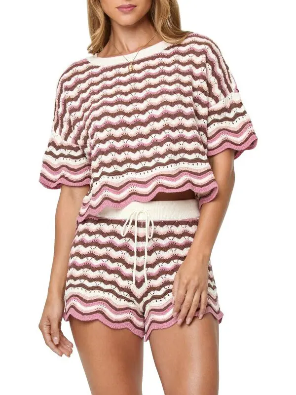 L*Space Sun Chaser Stripe Top - Neapolitan