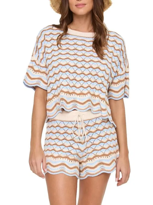 L*Space Sun Chaser Stripe Top - North Shores