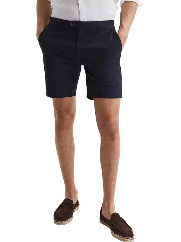REISS Wicket Chino Shorts - Navy