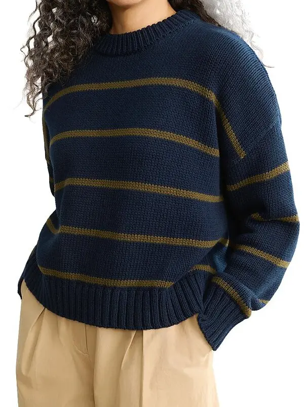 Jenni Kayne Chloe Striped Sweater - Navy/army