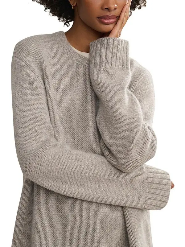 Jenni Kayne Amelia Cashmere Sweater - Grey