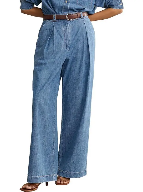 Jenni Kayne Newport Wide Leg Pants - Denim