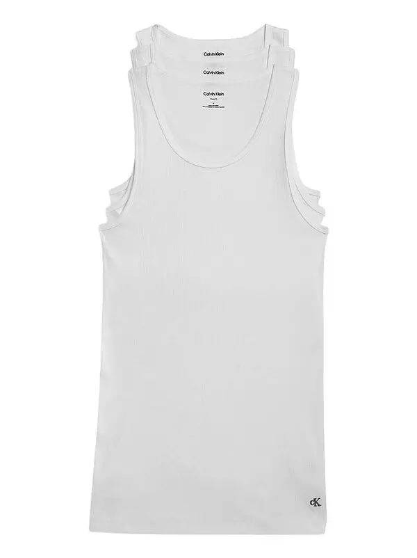 Calvin Klein Classic Tanks, Pack Of 3 - White