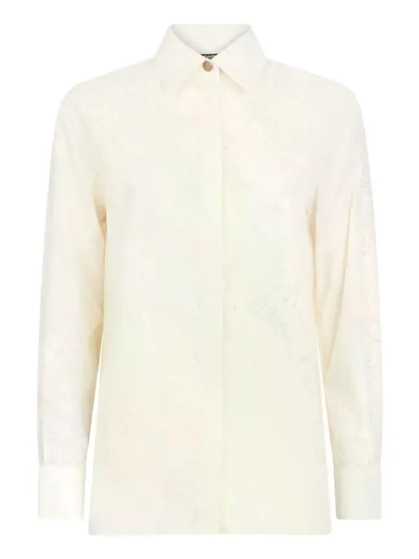 Roberto Cavalli Printed Shirt - Neutrals