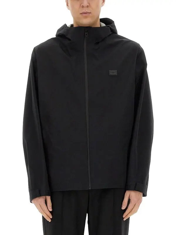 Dolce & Gabbana Hooded Jacket - Black