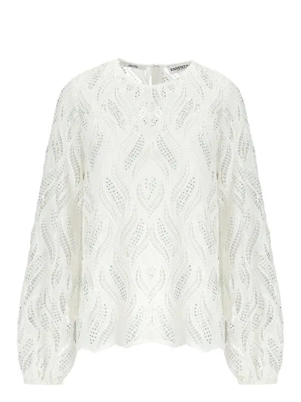 Essentiel Antwerp Hanover Lace Blouse - White