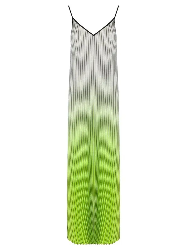 Essentiel Antwerp Haurus Long Dress - Green