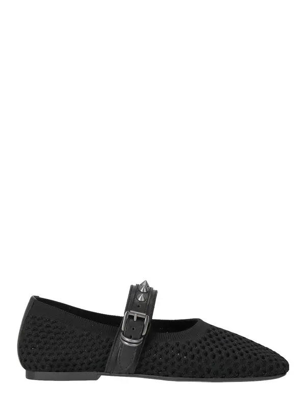 Ash Bijoux Ballerina Flats - Black