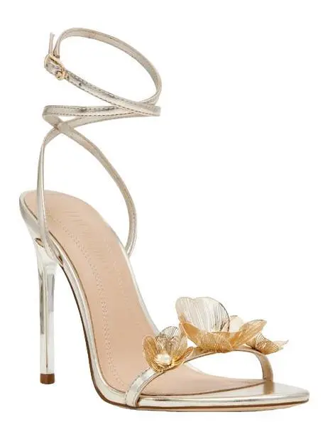 Steve Madden Sheila Embellished Sandals - Gold