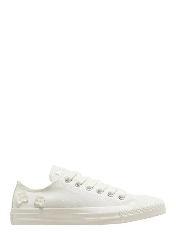 CONVERSE Chuck Taylor All Star Low '3d Flowers' Sneakers - Cream