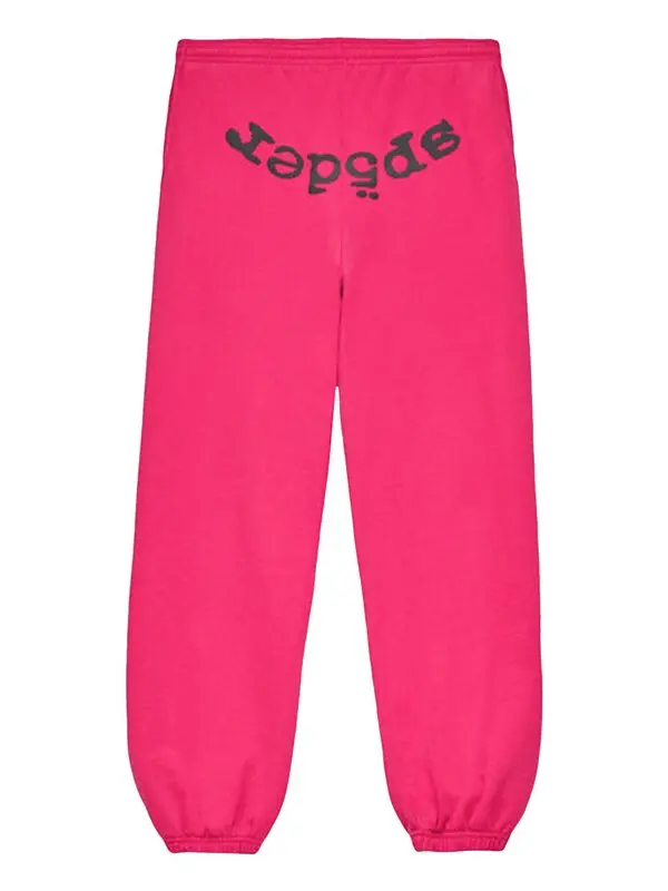 SP5DER Legacy Sweatpant /black - Pink
