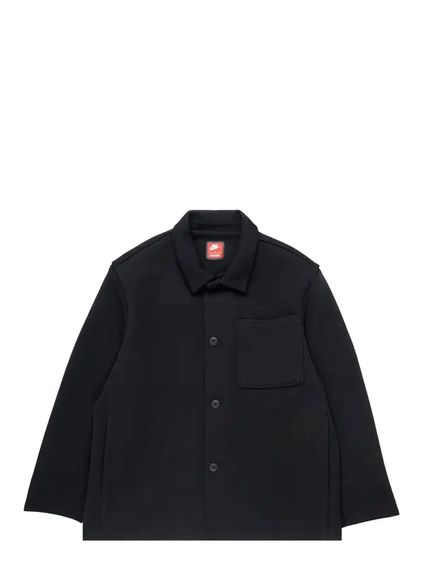 Nike Sportswear Tech Fleece Reimagined Oversized Shacket - Black
