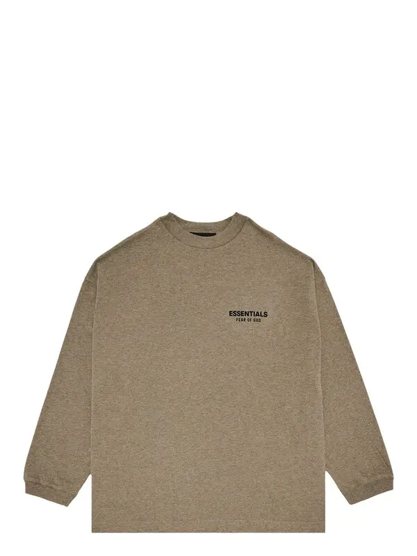 Fear Of God Jersey Long-sleeve Shirt 'heather - Grey
