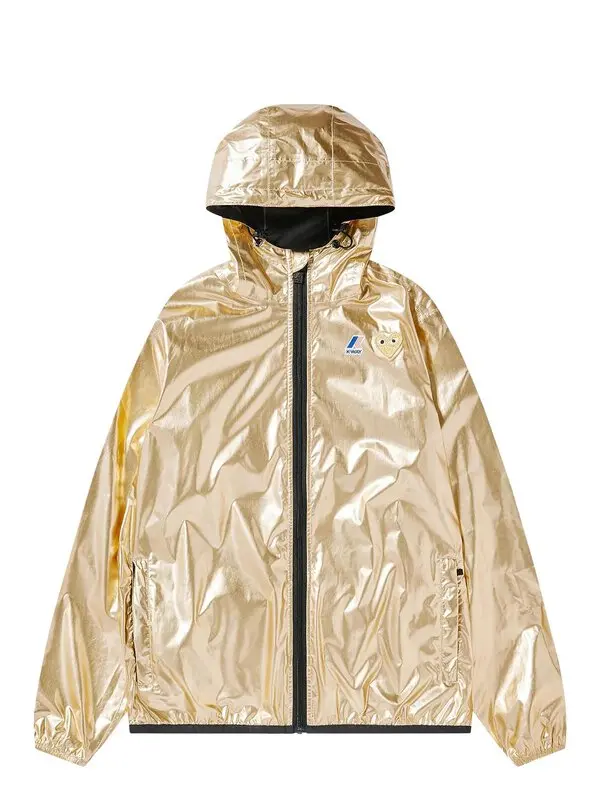Play Comme Des Garcon K-way Emblem Jacket - Gold