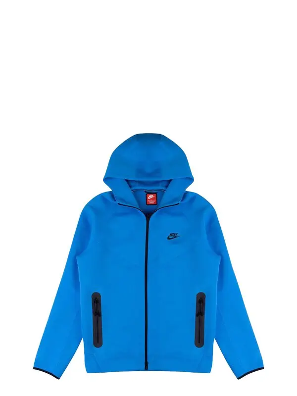 Nike Sportswear Tech Fleece Windrunner Full Zip Hoodie 'light Photo /black - Blue